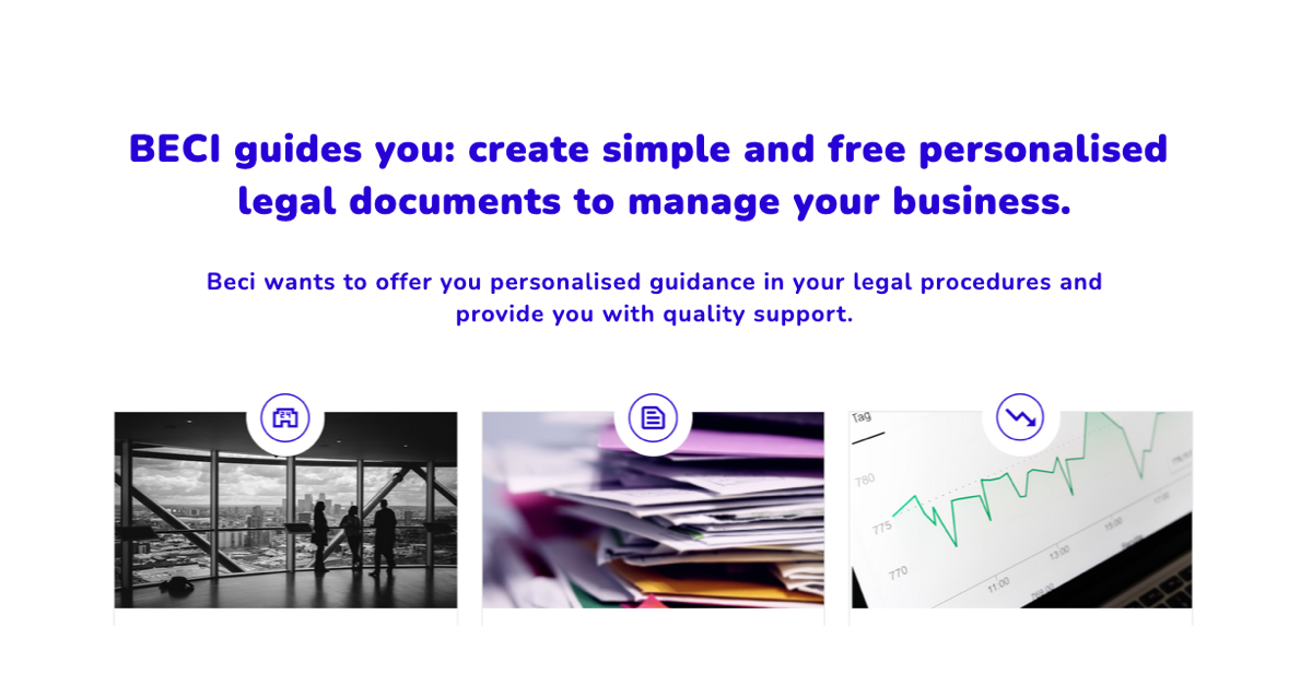 BECI vous accompagne : créez simplement et gratuitement des documents ...